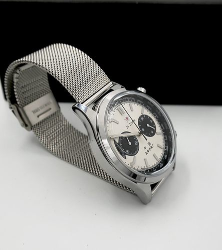 NIB SEAGULL Panda 1963 21 Zuan Pilot Mechanical Movement Chronograph ...