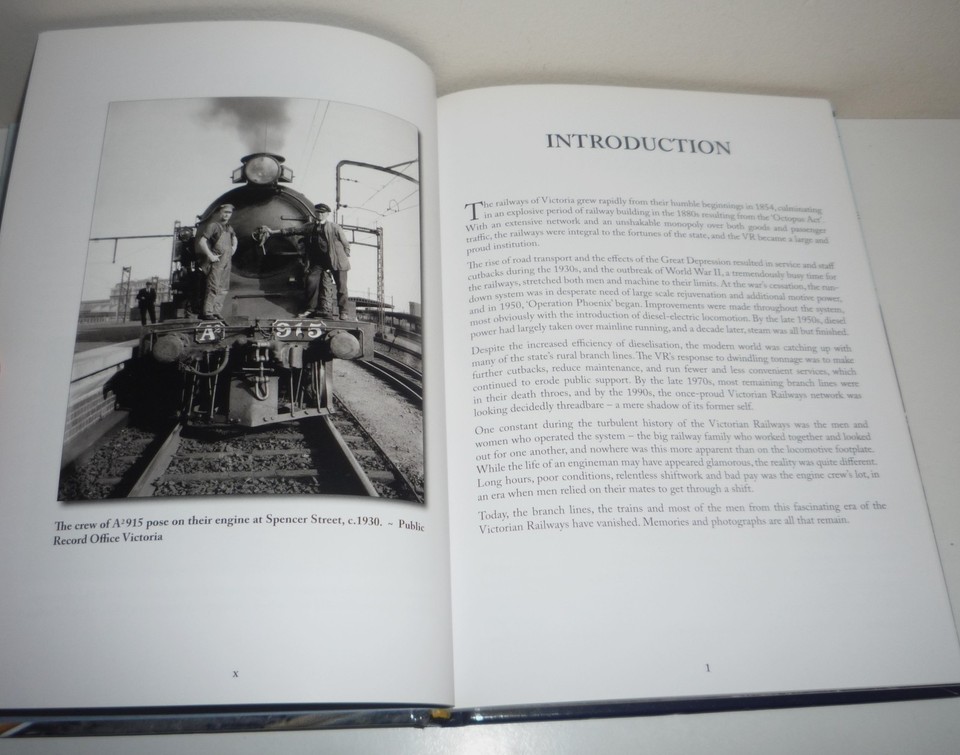 ENGINEMEN OF THE VICTORIAN RAILWAYS BY NCK ANCHEN | eBay Australia