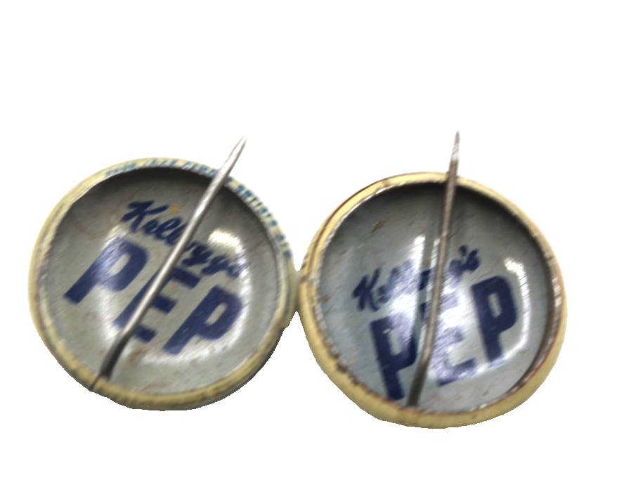 Kellogg’s PEP Pinback Button Perry Winkles Sandy the Dog Cereal Premium ...