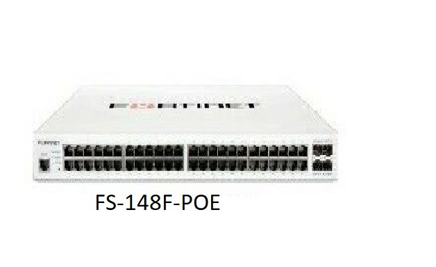 Fortinet FS-148F-POE Ethernet Switch, 48 Port - Gray for sale online | eBay