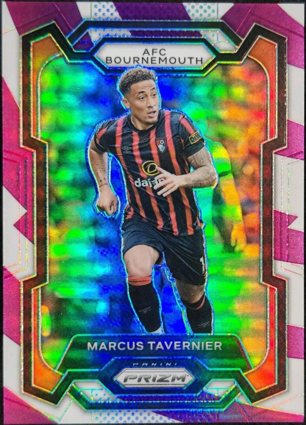 2023-24 Panini Prizm Premier League - Marcus Tavernier #229 Purple ...