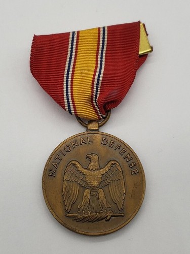 Vintage National Defense Service Medal Air Force Military Pin Brooch ...