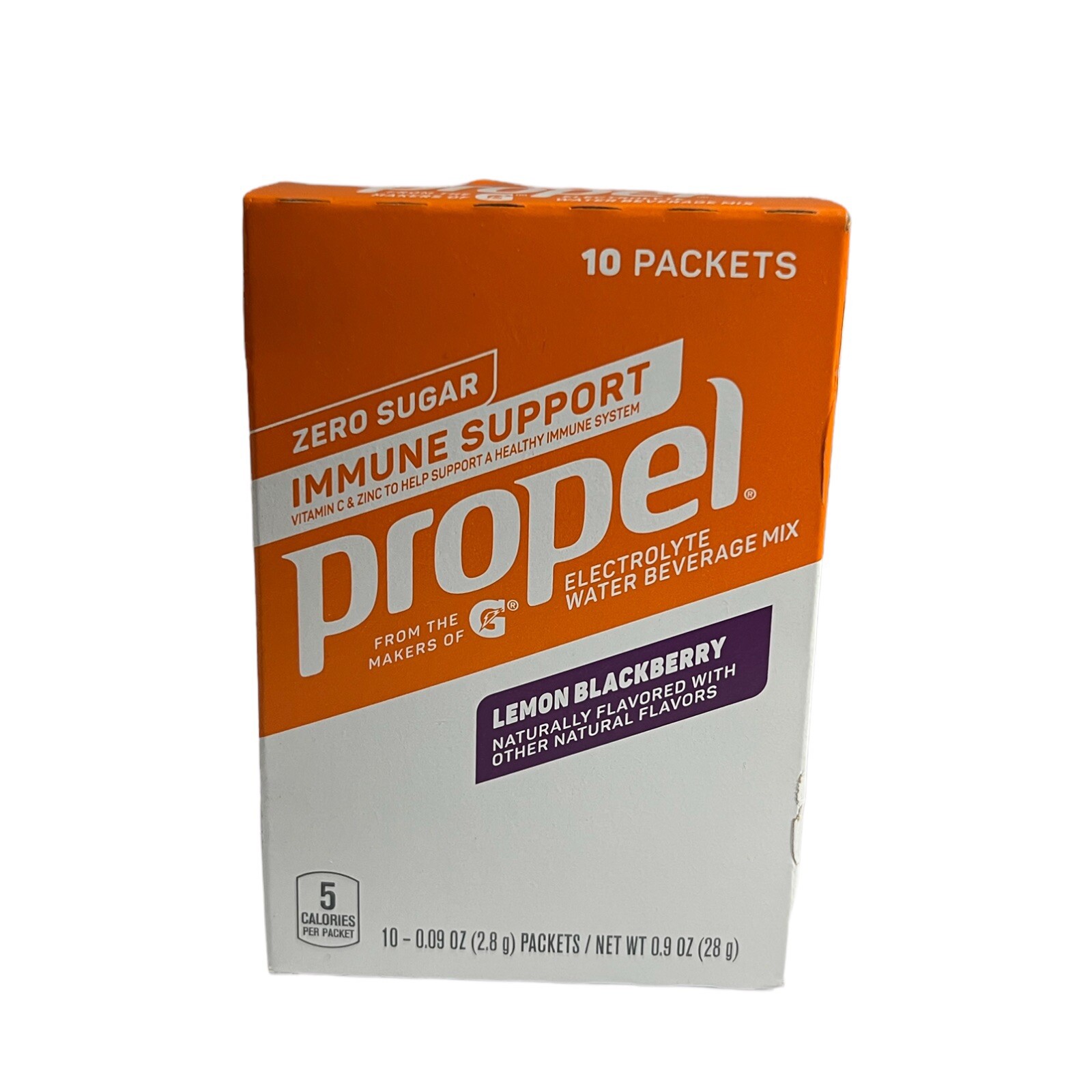 Propel Lemon Blackberry Electrolyte Water Beverage Drink Mix 10 Packet ...