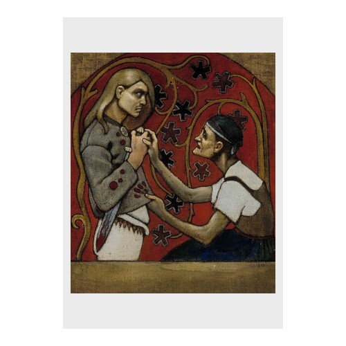 Akseli Gallen-Kallela - "The Fratricide": Poster (11.7" x 16.5") | eBay