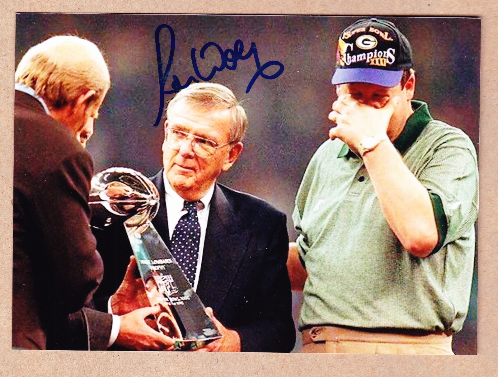 Ron Wolf signed 5x7 Green Bay Packers Super Bowl color photo- HOF | eBay