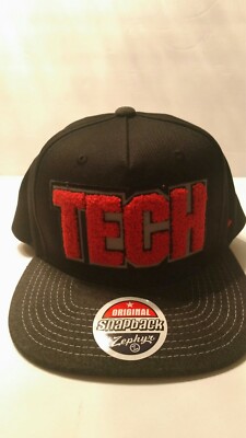 Baseball cap-Texas Tech Red Raiders-Zephyr Hats-Snapback-New with tags ...
