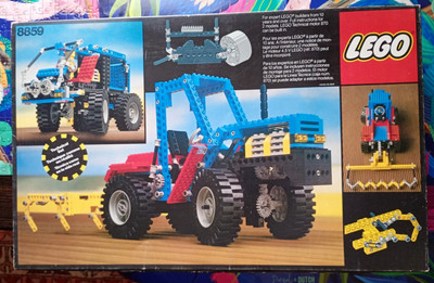 LEGO 8859 TECHNIC Tractor Harvester 100% COMPLETE With Instructions And ...