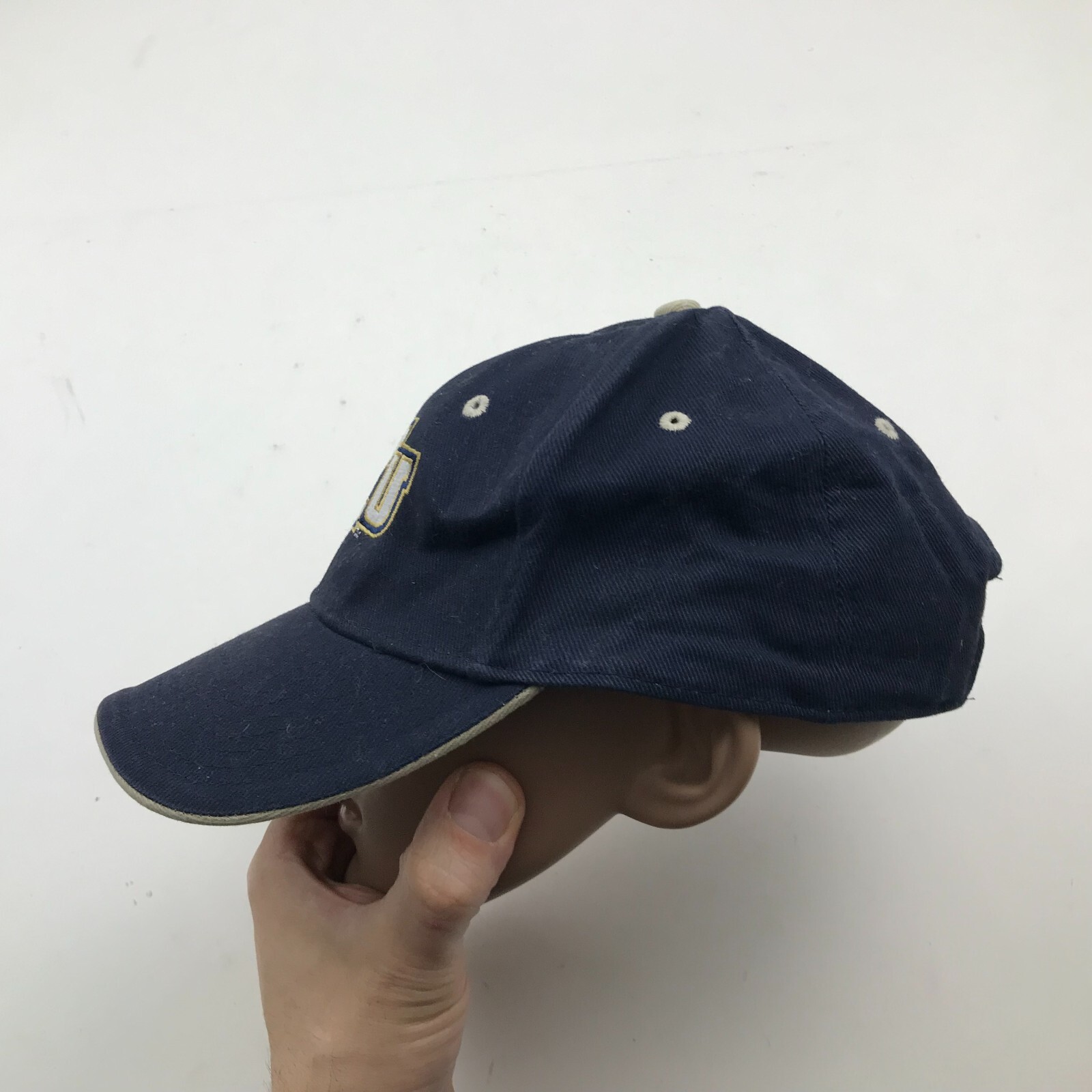 BYU Cougars Hat Cap Strapback Blue White Embroidered Adjustable Casual ...