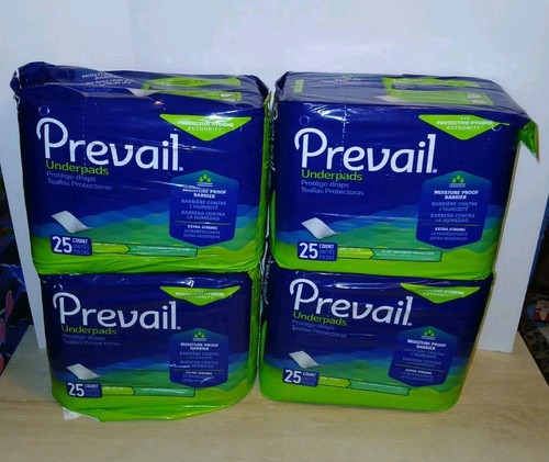 Prevail Disposable Underpads Fluff Protection 23×36” 100 Count 4 Pack ...