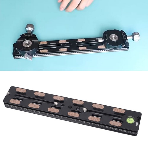 230MM Quick Release Plate Adapter Camera Tripod Mount Base Plate With 1 ...