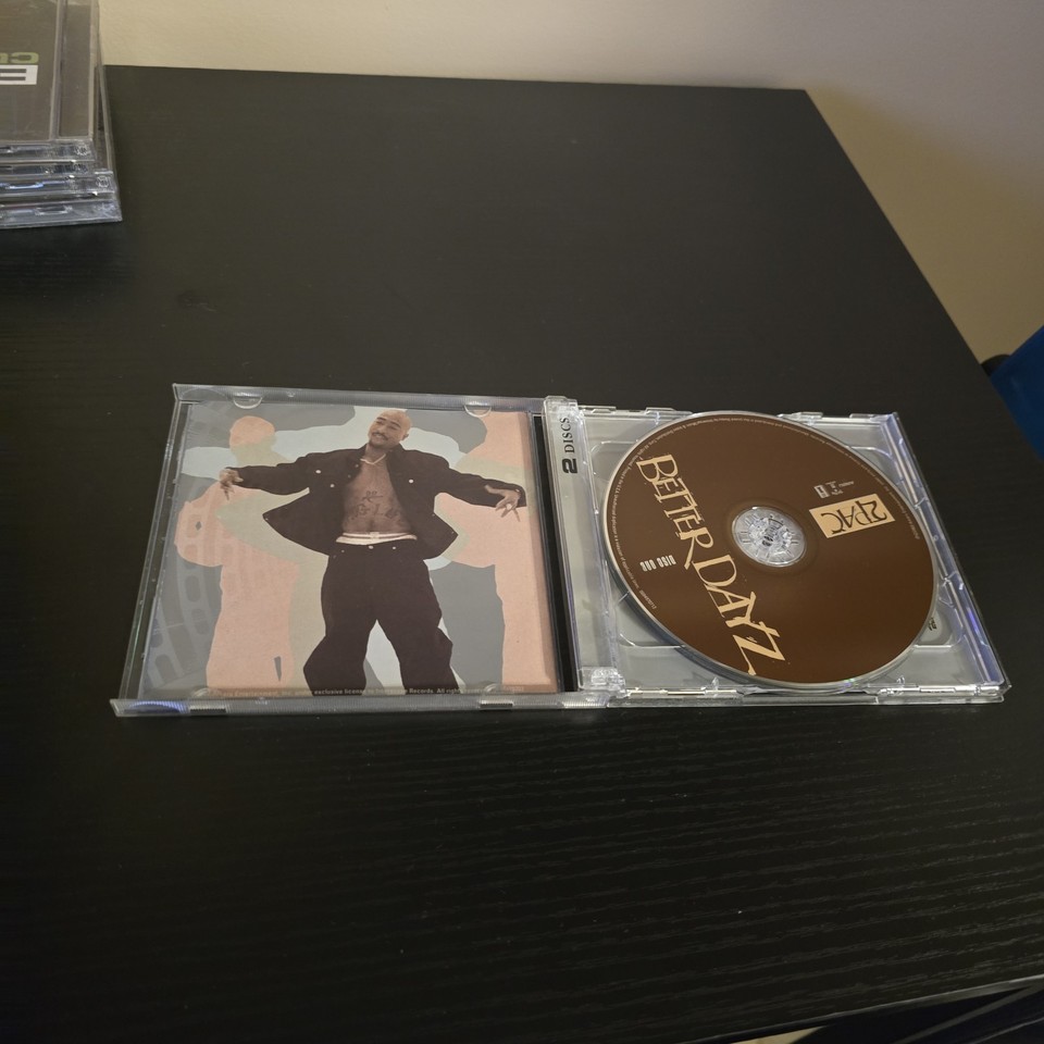 2Pac Better Dayz CD 2002 Vintage Tupac Shakur Parental Advisory ...