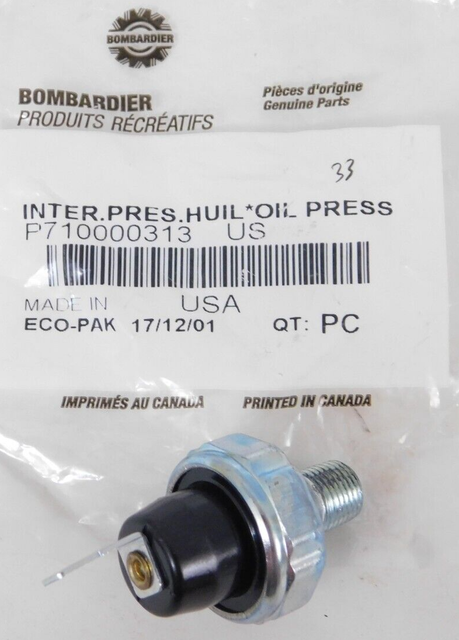 Can-Am OEM Oil Pressure Switch 710000313 for sale online | eBay