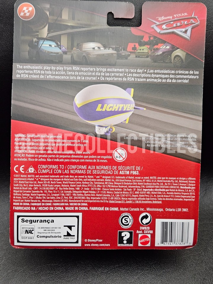 DISNEY PIXAR CARS AL OFT THE LIGHTYEAR BLIMP DELUXE 2018 SAVE 6% GMC | eBay
