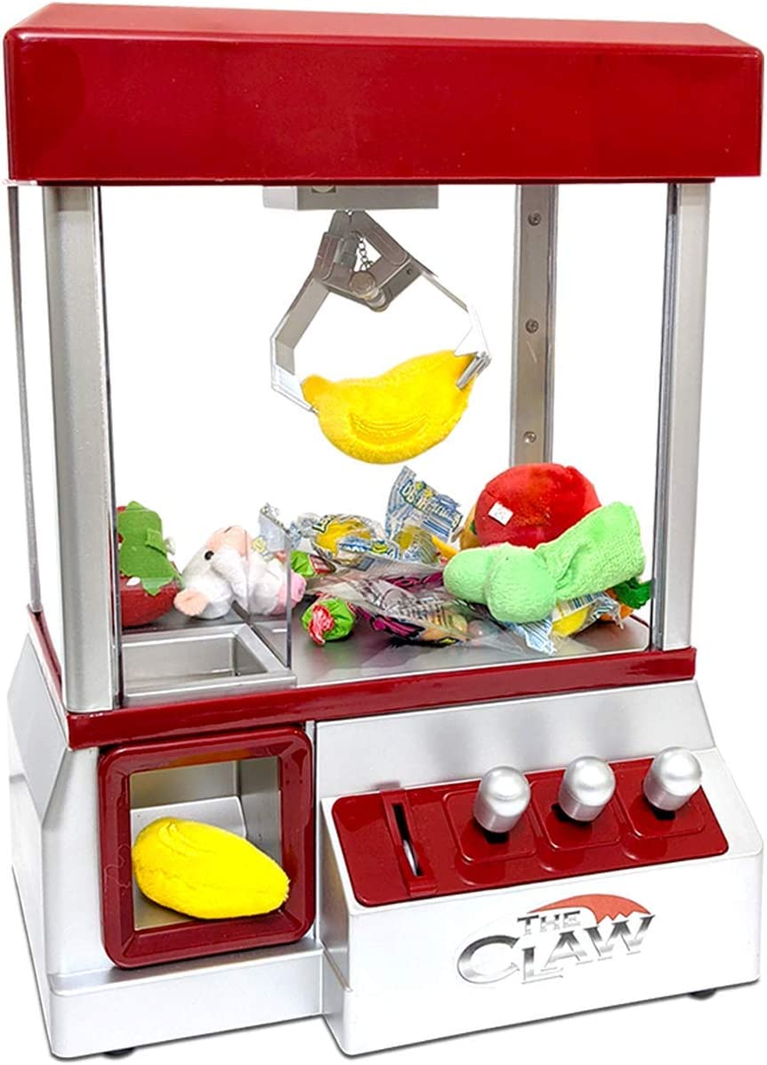 Etna Electronic Arcade Claw Machine Mini Candy Prize Dispenser Game ...