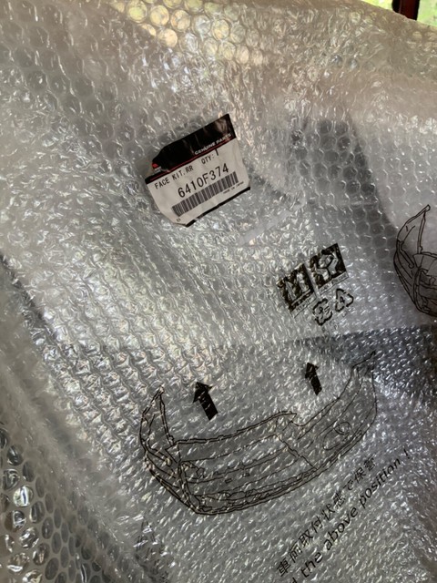 Genuine Mitsubishi OE Face Rr Bumper 6410F374 for sale online | eBay