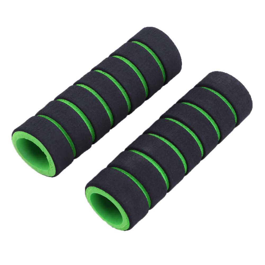 1 Pair Bike Bicycle Handle Bar Sponge Grip Cover Bar Grips Sleeve ...