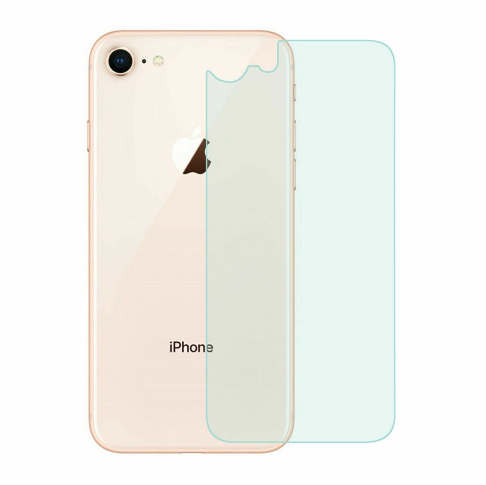 Tempered Glass Back Rear Screen Protector for iPhone SE 2nd Gen 2020 ...