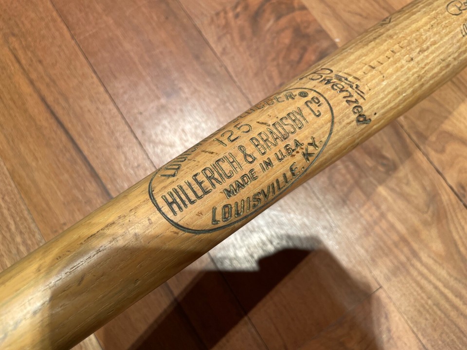 1965-68 ROCKY COLAVITO CLEVELAND INDIANS GAME USED BAT GREAT USE PSA 9. ...