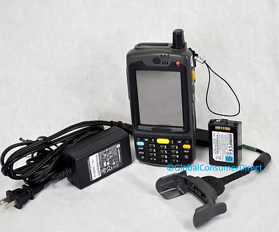 MC75 MC7596-PZCSKRWA9WR 1D/2D Motorola Barcode Scanner GPS GSM +CHARGER ...