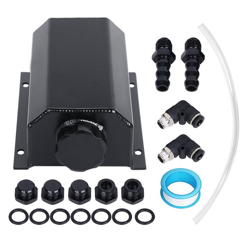 0.52 Gallon 2L Fuel Tank With Cap And Level Sender Polished Aluminum ...