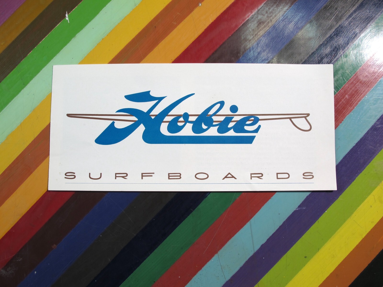 vtg Surfing ephemera - 1960s Hobie Dana Point surfboard brochure | eBay