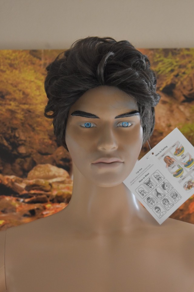 New Wednesday Addams SEASON 2 COSTUME Isaac Night Wig only DEAD Zombie ...