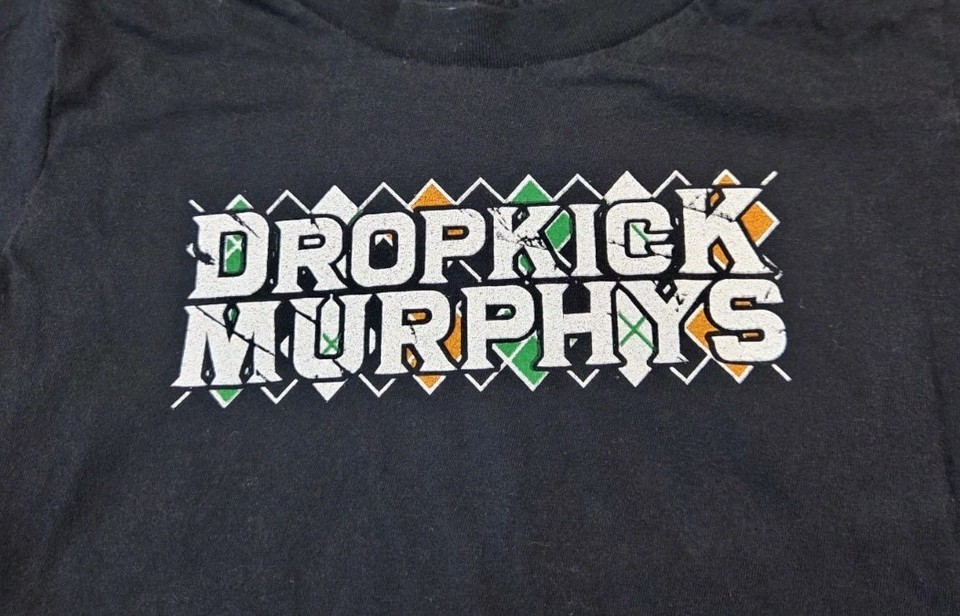Dropkick Murphys Kids Band Tee T-shirt Black Irish Punk Rock Music ...