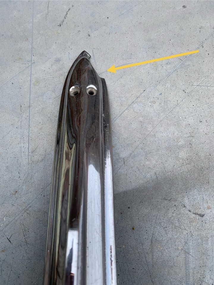 1949 1950 1951 FORD CUSTOM REAR FENDER ORNAMENT | eBay