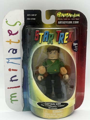 Star Trek Minimates Captain Kirk 3” Figure - Trouble with Tribbles ...