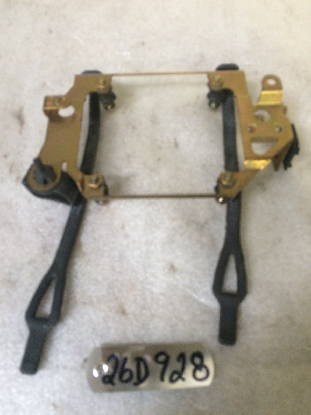 DUCATI 600 750 900 SS 2000 ECU MOUNT BATTERY STRAPS GENUINE LOT23 ...