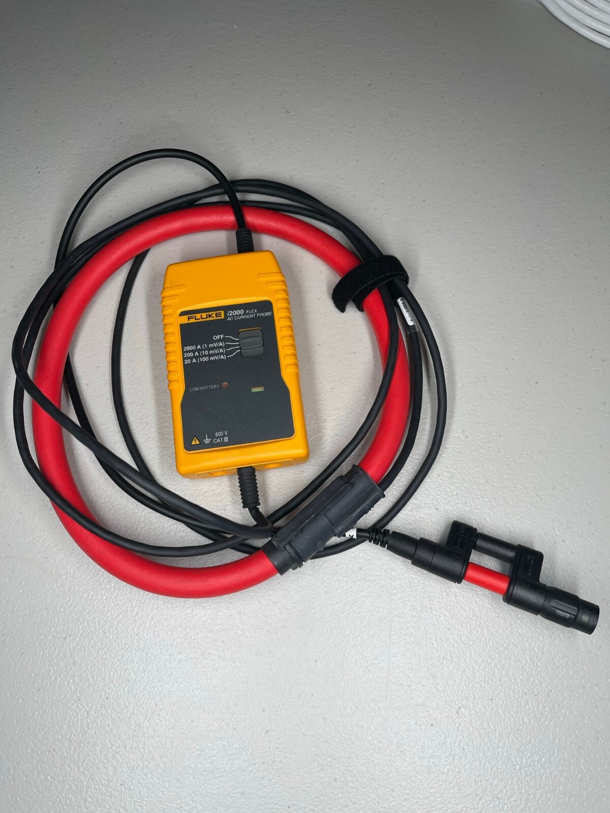 Fluke i2000 Flex 2000A AMP AC Current Module BNC to Banana Adapter | eBay