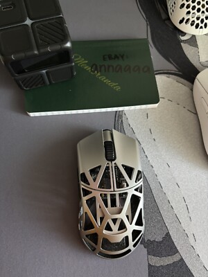 WL BeastX Wireless Gaming Mouse 4K Magnesium Alloy Silver Lightweight ...