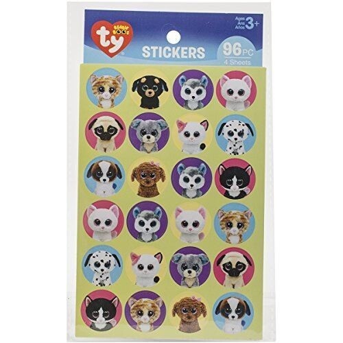 Darice Beanie Boos Jungle Stickers (96 Pack) | eBay