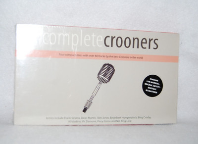 2005 Complete Crooners CD Boxset 4 CDs Over 60 Tracks By New Sound ...