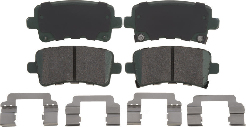 Disc Brake Pad Set-PCT Ceramic; Euro R90 Cert Autopart Intl 1412-290609 ...