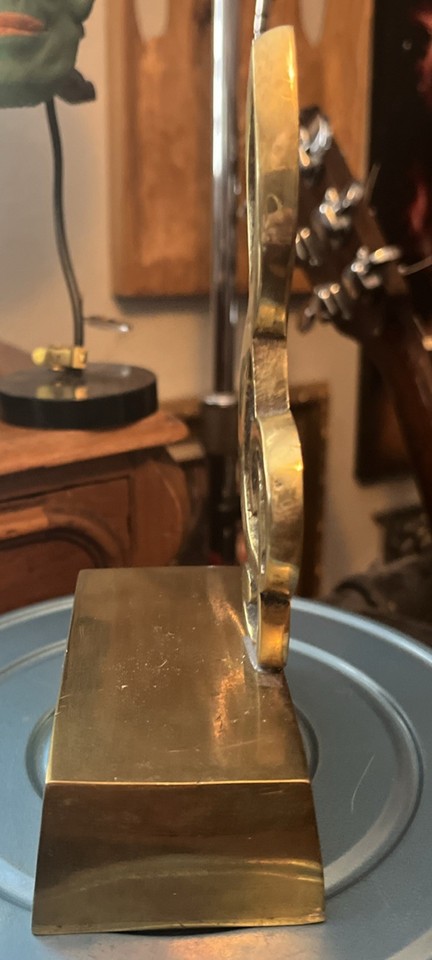 Brass Music Note Bookend (1) w/ 1.25 inch brass base | eBay