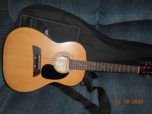 Adam Levine Acoustic First Act Guitar & World Tour Soft Case NWT | eBay
