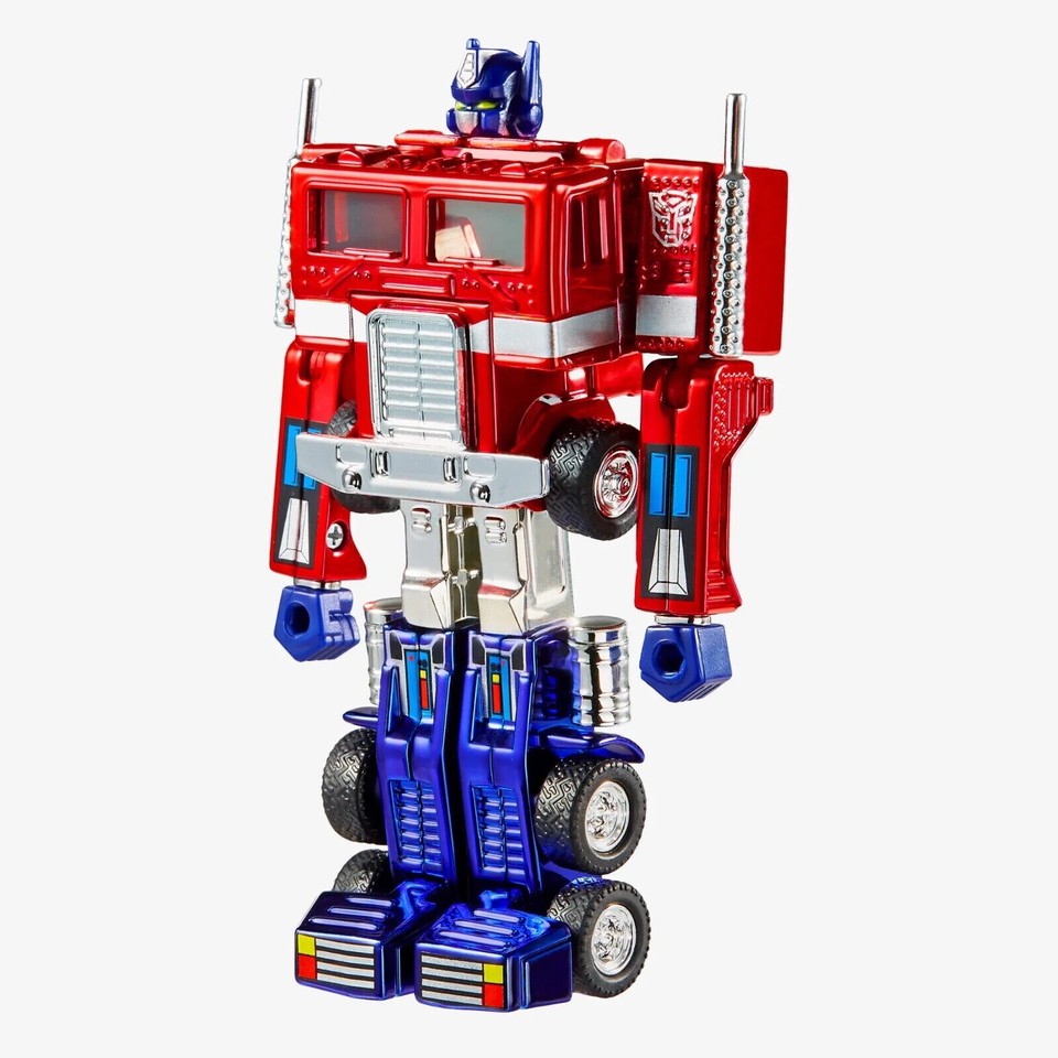 Hot Wheels Transformers Optimus Prime Die-Cast Generation 1 Edition New ...