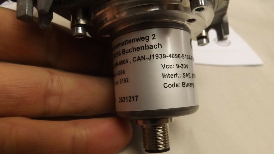 SIKO Wire-actuated encoder SG31 3000 mm & Absolute encoder WV36M/CAN | eBay