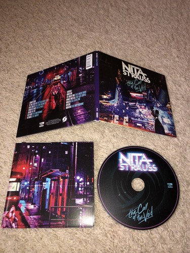SIGNED! The Call Of The Void By Nita Strauss CD Shred Yngwie Marty Arch ...