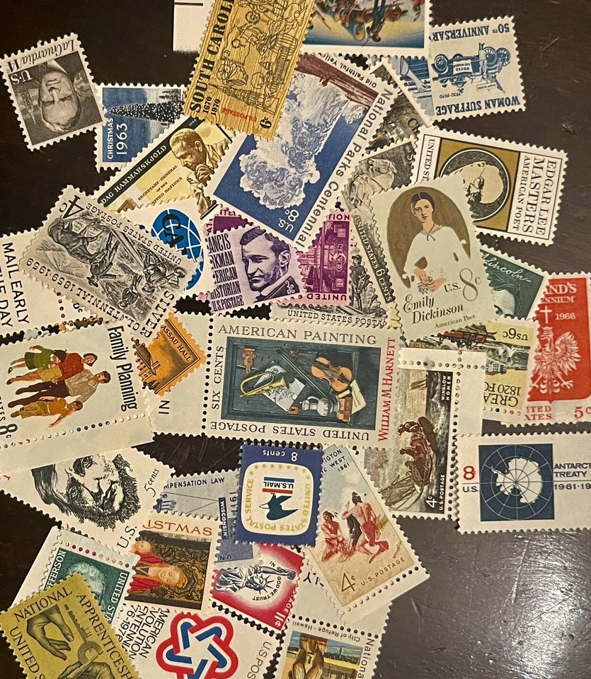 US Postage Stamp Packs! No Double! All Mint. Never Hinged. EXCELLENT ...