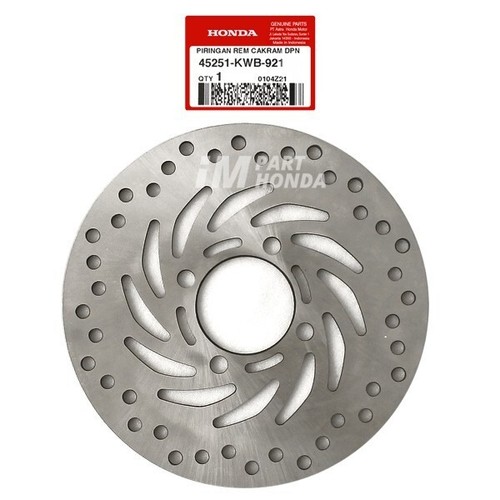 GENUINE HONDA WAVE110 NF110 FUTURE125 XRM125 DISC FRONT BRAKE 45251-KWB ...