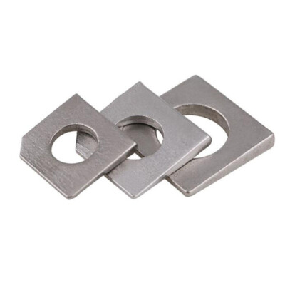 304 A2 Stainless Steel Square Bevel Washers Beam Flange Wedge Washers ...