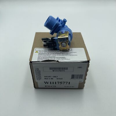 NEW GENUINE OEM WHIRLPOOL Dishwasher Inlet Valve W11175771 W10195047 ...