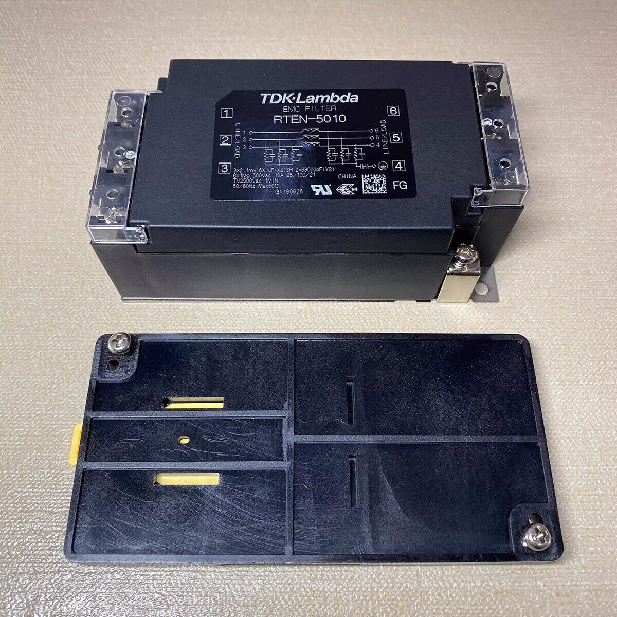 1pcs RTEN-5010 For TDK Lambda Ultra-thin Three-phase Power Filter EMC ...