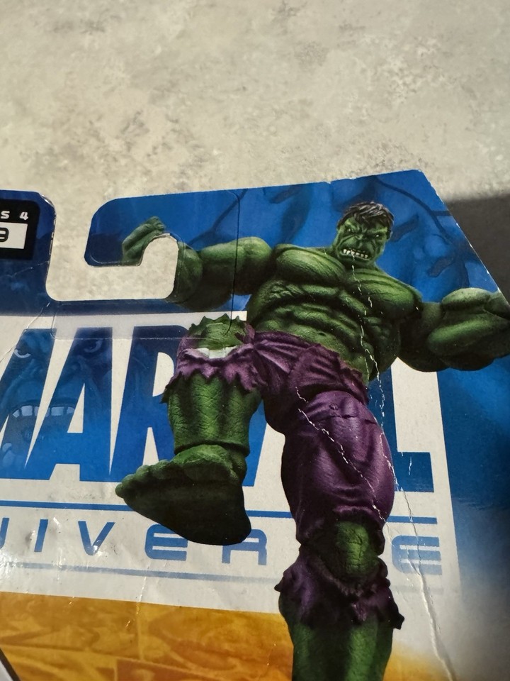 GREEN HULK ( 4" ) ( 2011 ) MARVEL UNIVERSE SERIES #4 ACTION FIGURE #009 ...