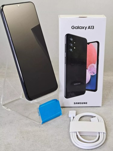 Samsung Galaxy A13 SM-A135U 32GB Black GSM Unlocked Dual SIM Smartphone ...