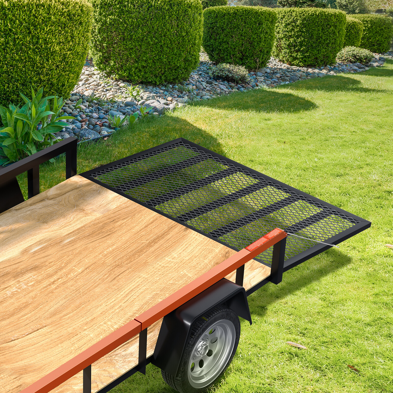 VEVOR Tailgate Utility Trailer Gate & Ramp Lift Assist System 180 lbs ...