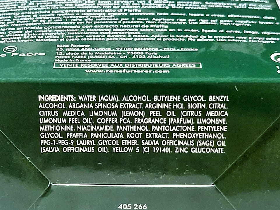 Rene Furterer RF 80 ~ 24 ampoules x 5 ml NIB | eBay