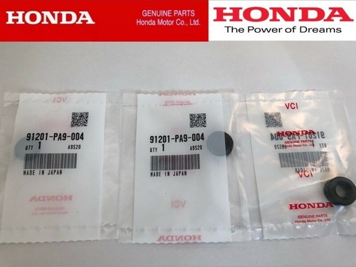 HONDA GENUINE OIL SEAL 3 SET EK EG DC DB NSR MC etc.... 91201-PA9-004 ...
